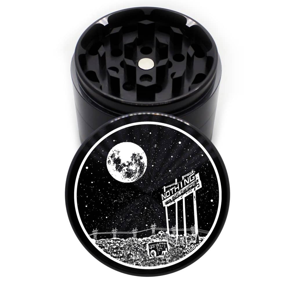 Grinder: Nothing Arizona, Black, 63mm, 4-Piece | Tahoe Grinder Company