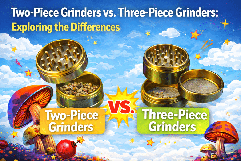 Two-Piece Grinders vs. Three-Piece Grinders: Exploring the Differences ...