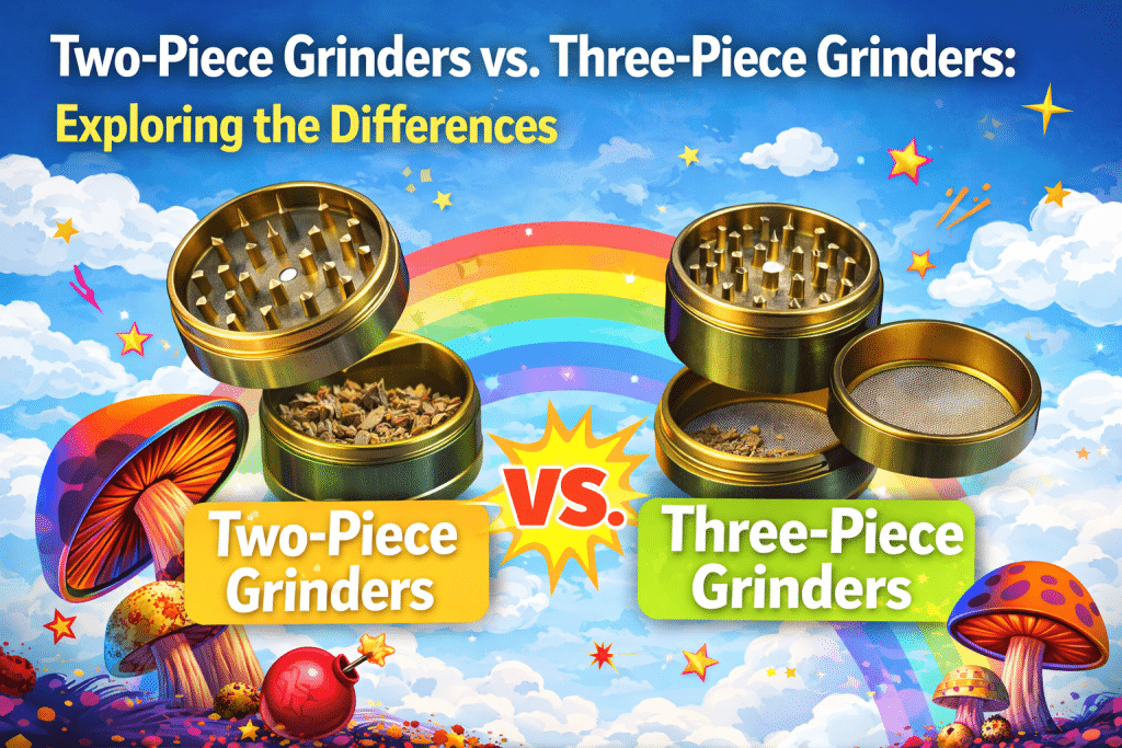 Two-Piece Grinders vs. Three-Piece Grinders: Exploring the Differences ...