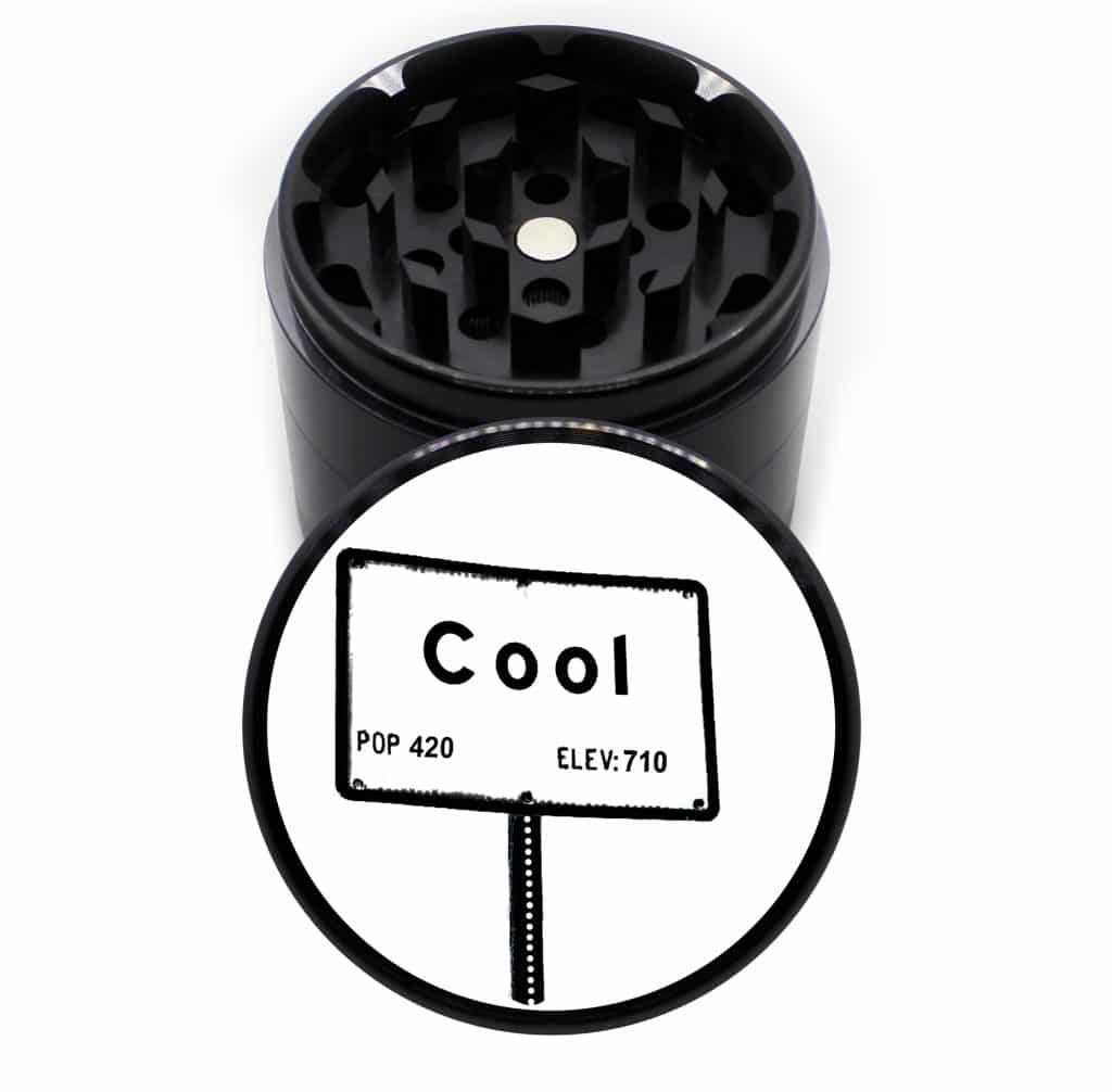 Cool Grinder: Cool California, 4-Piece Grinder | Tahoe Grinder Company