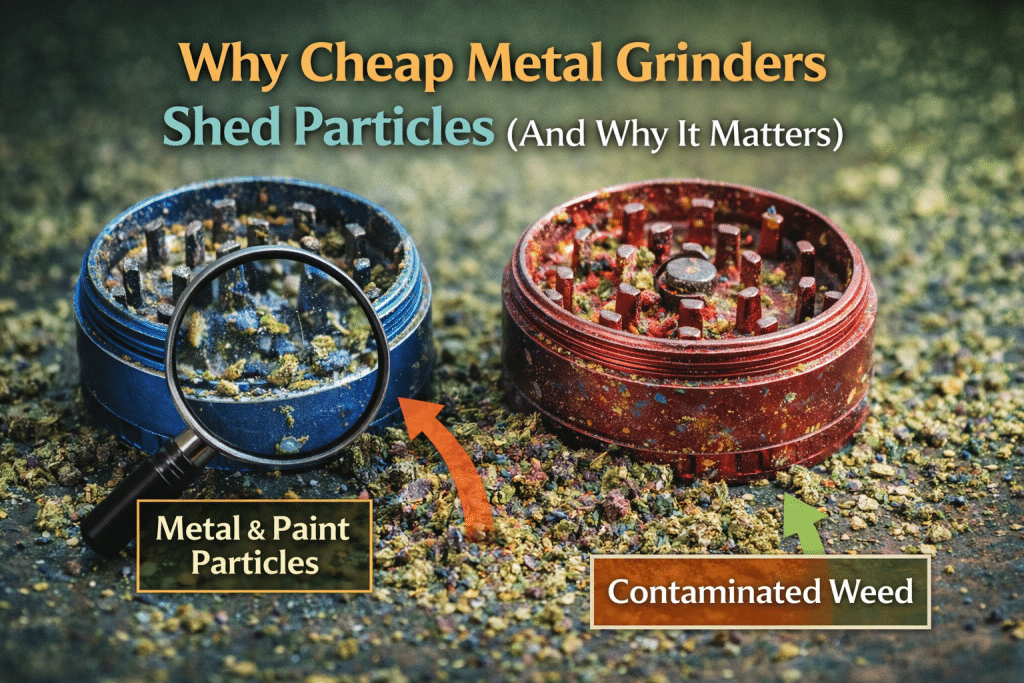 Why Cheap Metal Grinders Shed Particles (And Why It Matters) | Tahoe ...
